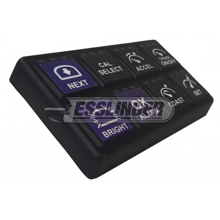 MoTeC 8 Button CAN Keypad - MoTeC 8 Button CAN Keypad Esslinger Engineering | Esslinger racing